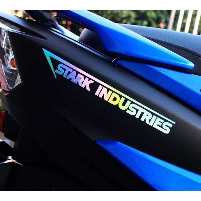 Iron Man Stark Lndustries Stark Industrial Motorcycle Reflective ...