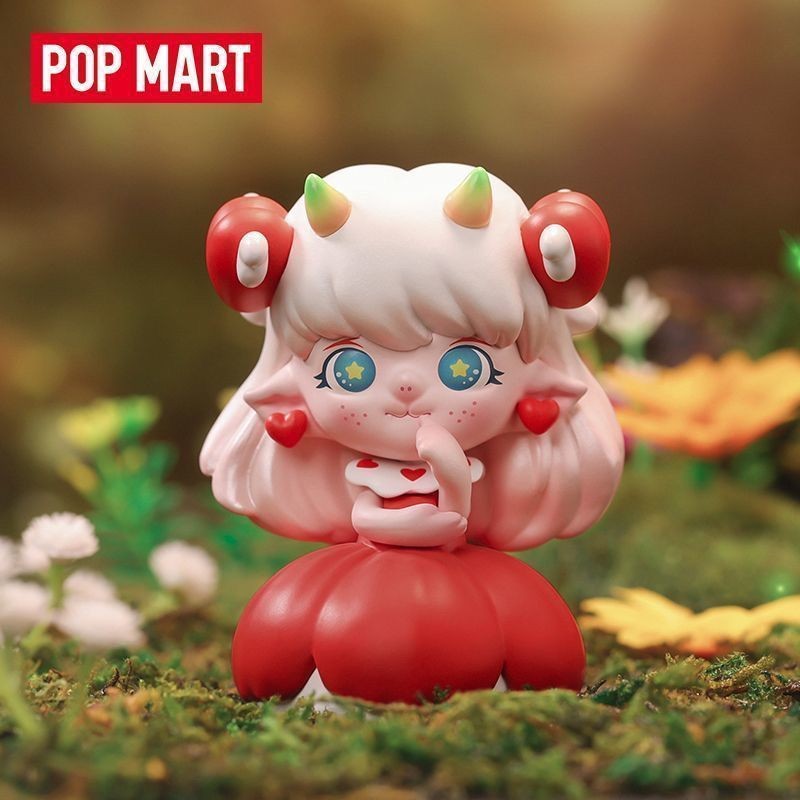 Popmart Official ZOE Flower Language Constellation Series Cute Gift ...