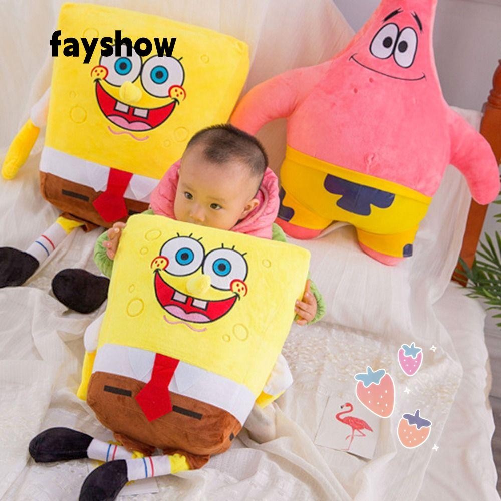 FAY 50cm SpongeBob Patrick Toy Cute Creative Cartoon Home Decor Stuffed ...