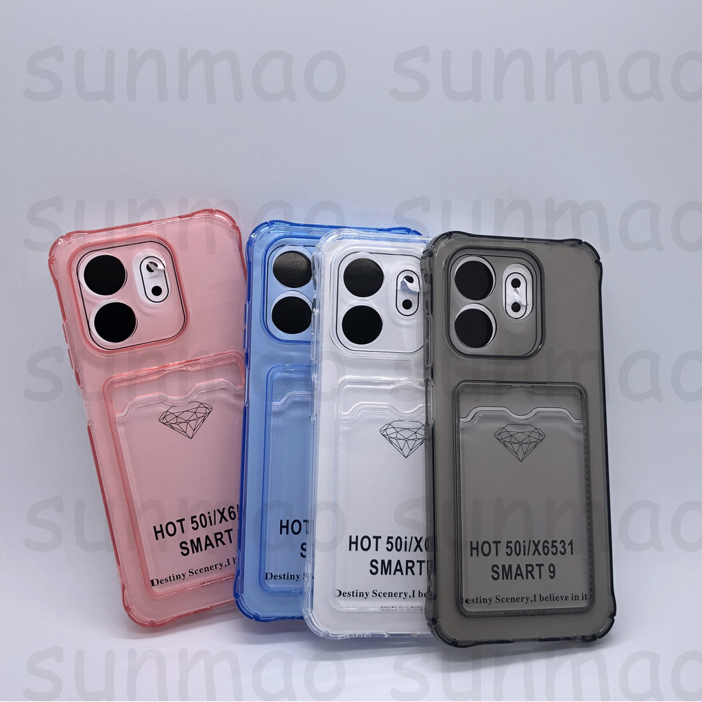 Card Holder Case For Infinix Smart 9 Infinix Hot 50i phone case with ...
