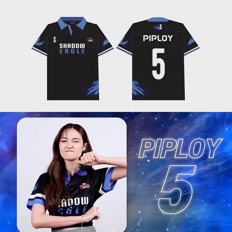 Gmmtv Starlympic Futsal Shadow Eagle Short Sleeve Lapel Sports 4X100 ...