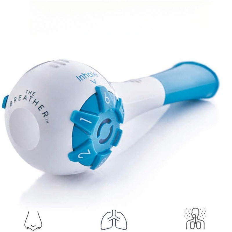 Abdominal Breathing Training Device with Adjustable Inspiratory ...