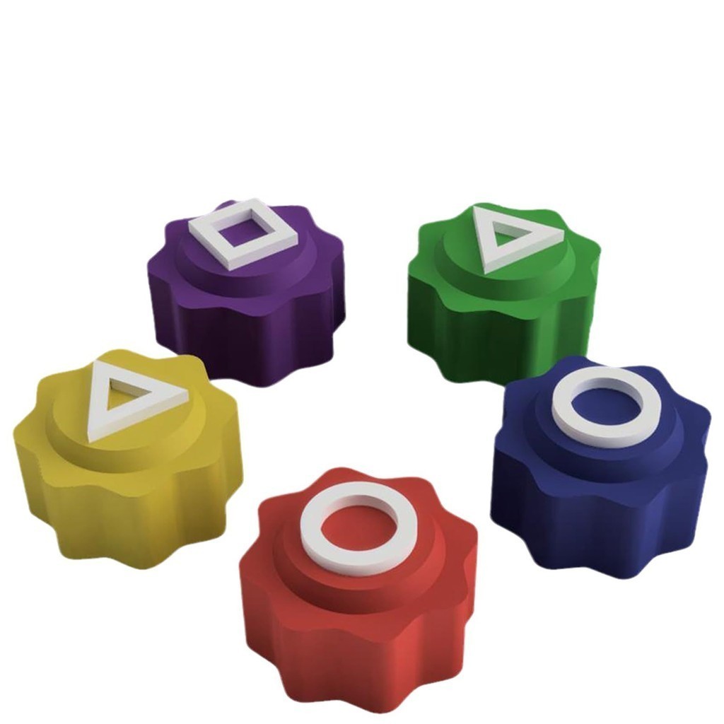 Gonggi Jackstone Game Set 2025 Gonggi Squid Game Blue Red Hard ...