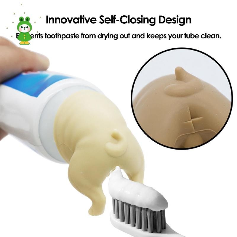 Dog Poop Toothpaste Topper,Universal Animal Topper,Silicone Puppy Lid ...