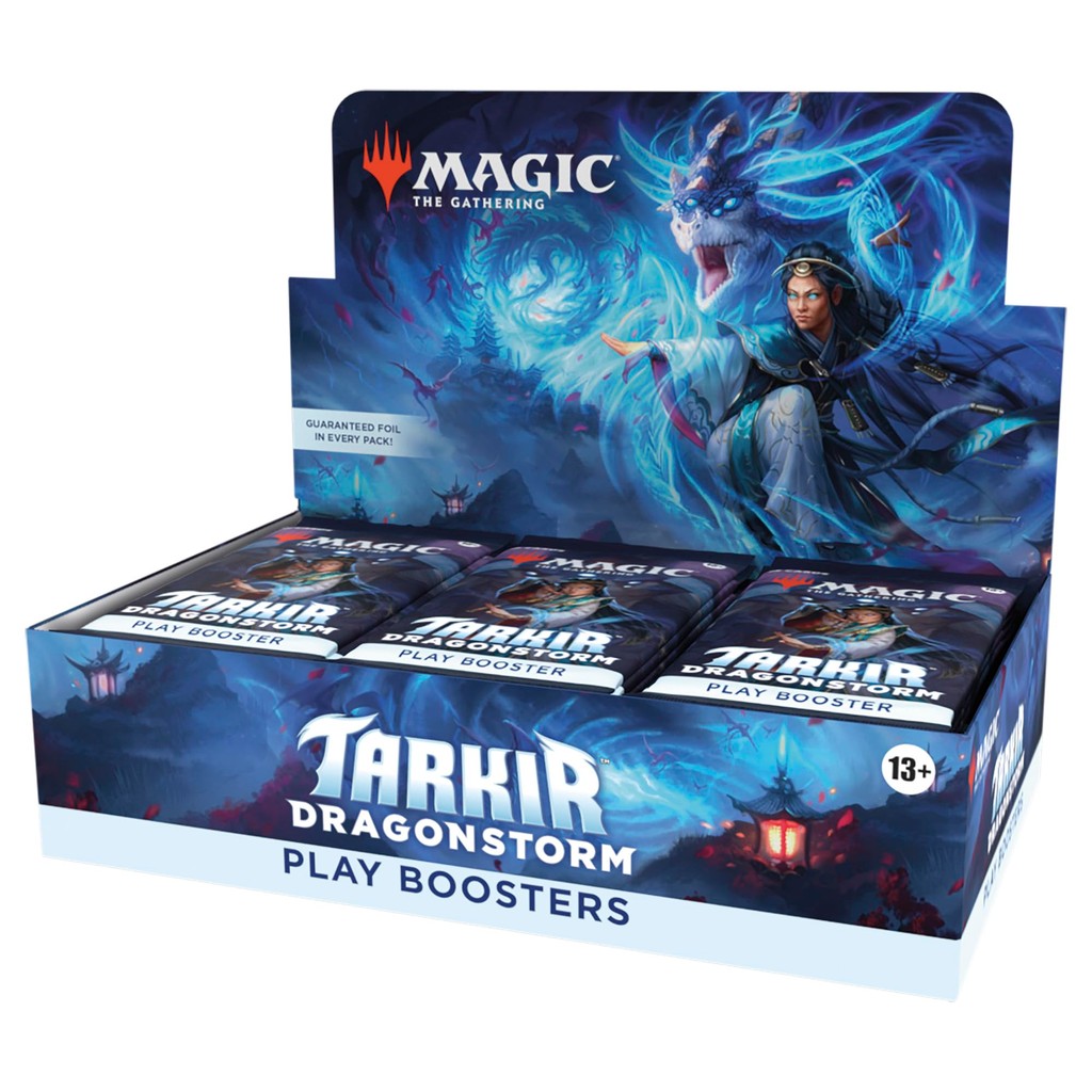 Magic: The Gathering Tarkir: Dragons of the Storm Play Booster English Version (BOX 30 pack ...