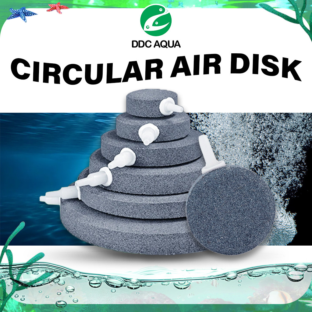 Fish Tank Bubble Producing Air Stone for Aquarium Air Pump Submersible ...