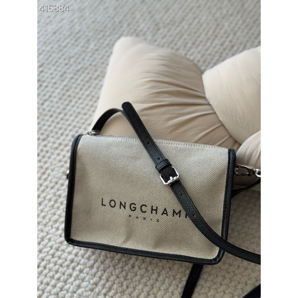 LONGCHAM Lady‘s 2025 Counter Latest Essential Toile Series Canvas Small ...