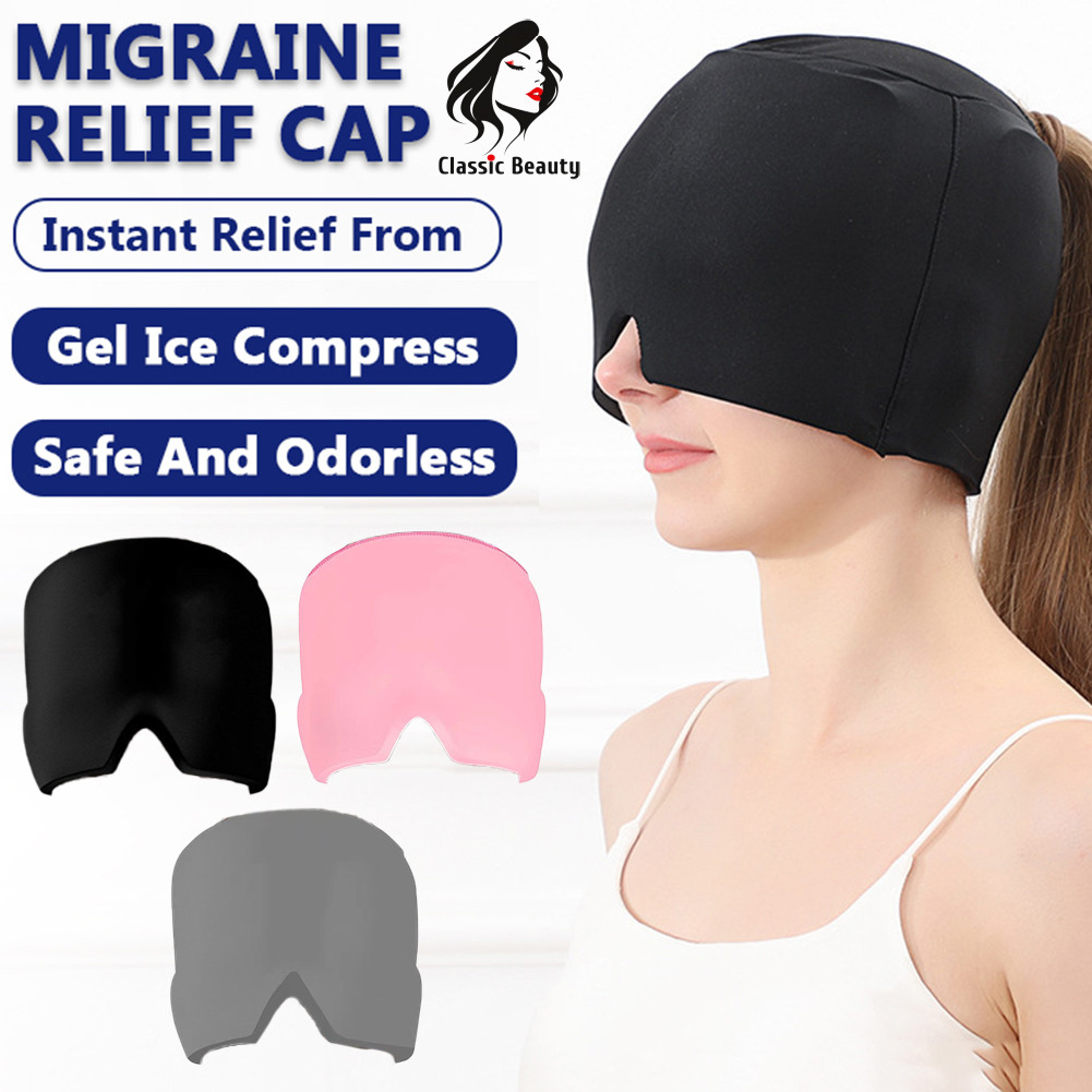 Migraine Cap Migraine Cap Gel Headache Relief Cap for Migraines With ...