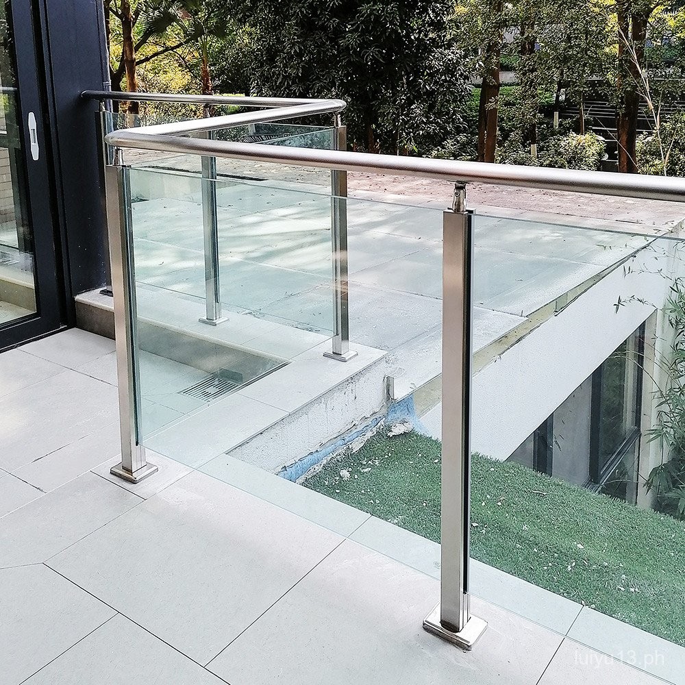 Glass Guardrail Indoor Home Stair Handrail Railing Post Rural Self ...