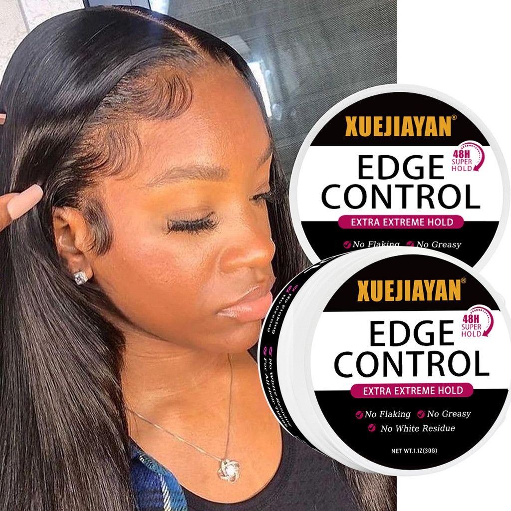 Edge Control Hair Wax for Sideburns & Hairline – Strong Hold Styling ...