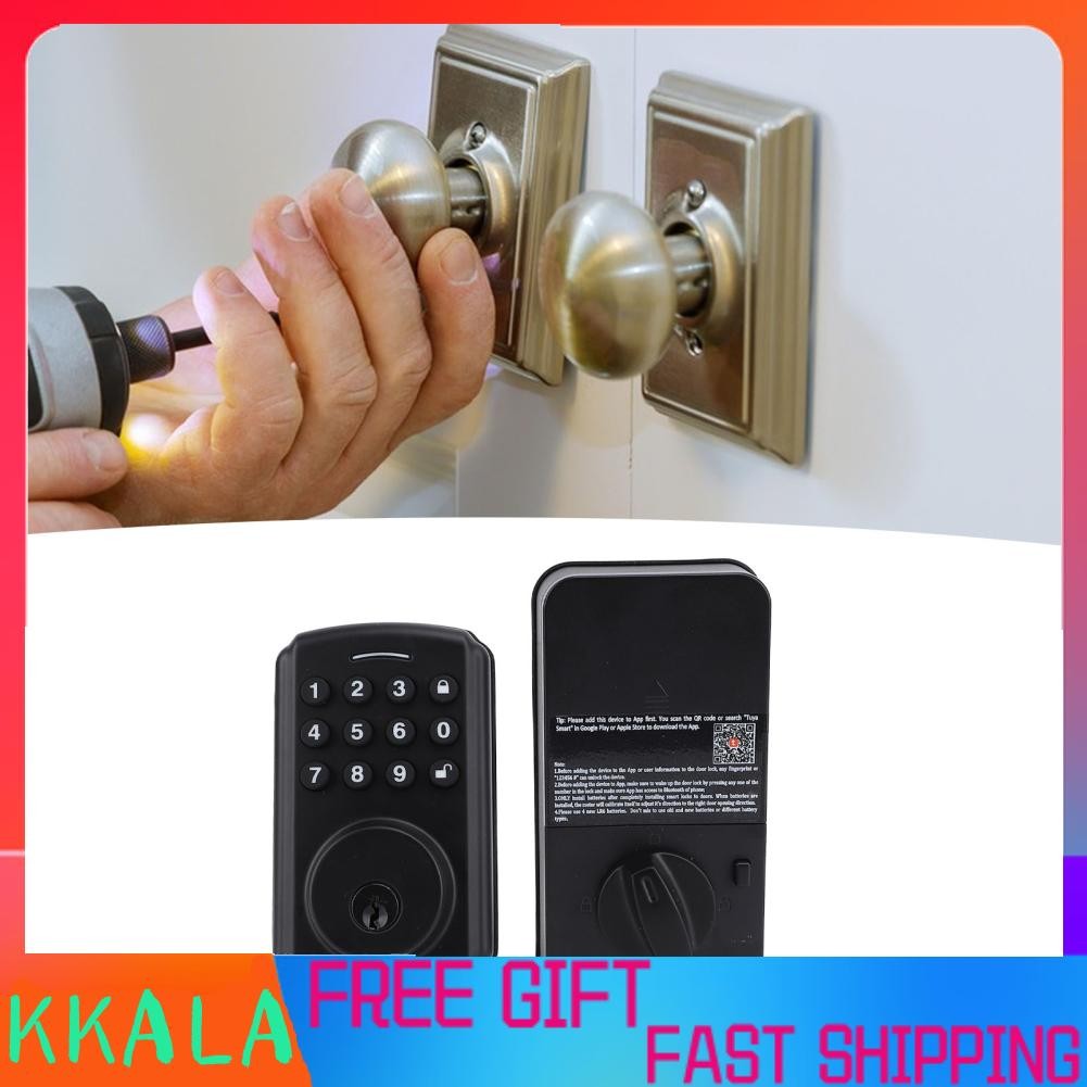 Kkala Smart Door Lock Keyless Entry Digital Electronic Keypad Deadbolt ...