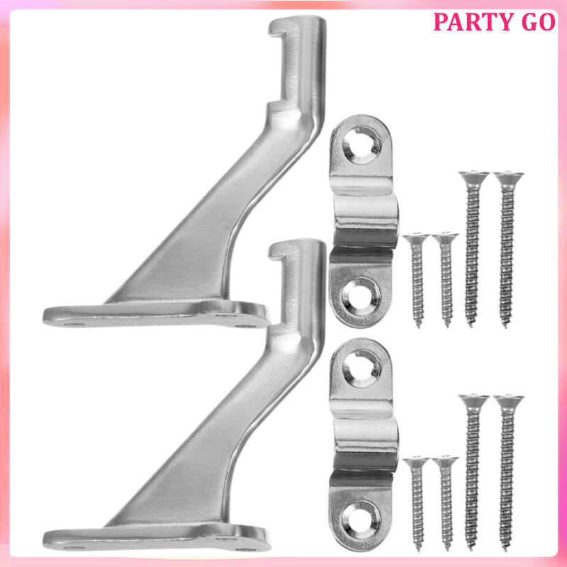 Handrail Rack Stairway Railing Brackets Stainless Steel Armrest Wall ...