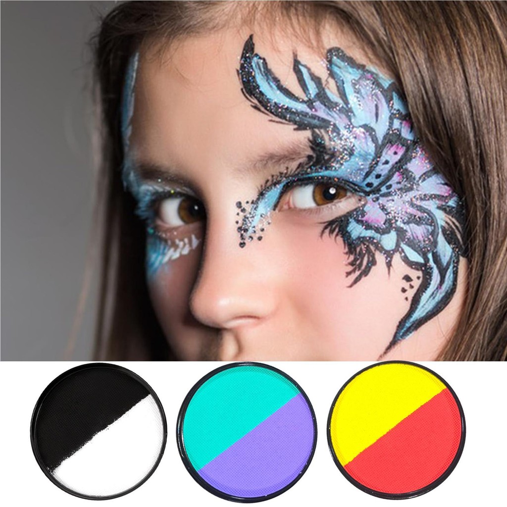 Halloween Makeup Face Paint Cosplay Body Paint Smudge Proof Makeup Face ...