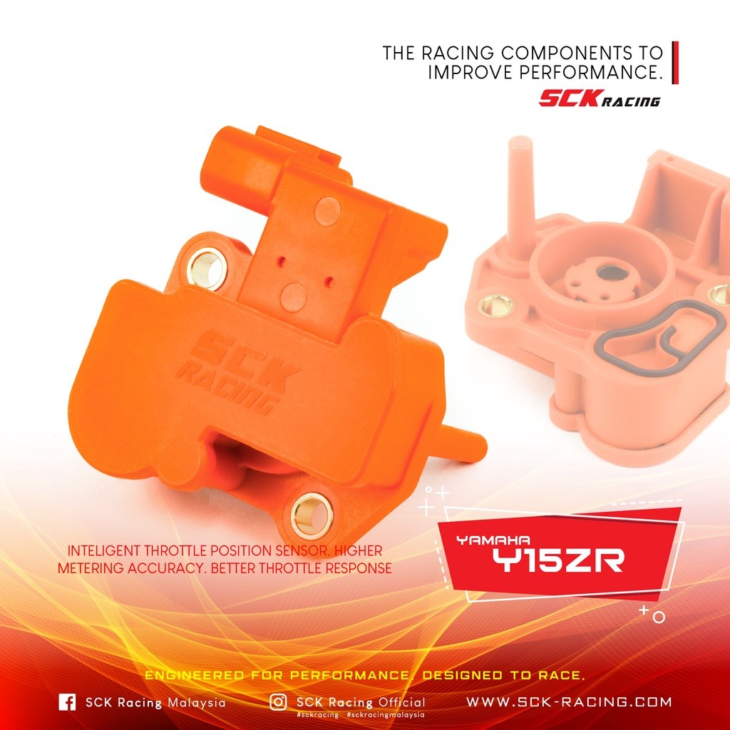 SCK RACING TPS THROTTLE POSITION SENSOR Y15/ NMAX/ R15 V1 V2 | Shopee ...