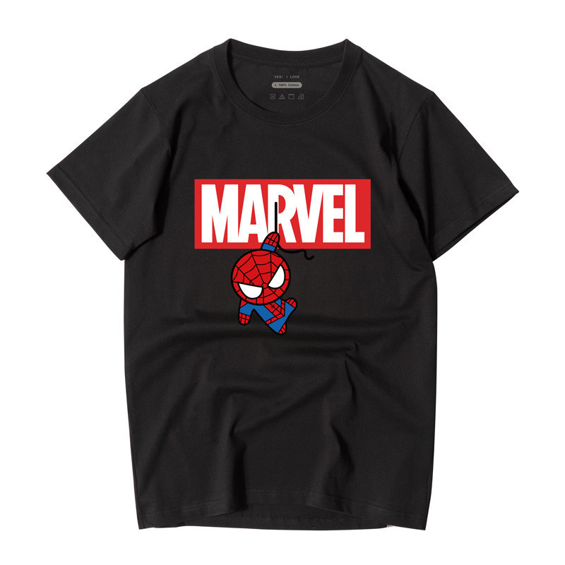 Xiuluo milagro Co branded Spider Man Hero Expedition T-shirt Avengers ...