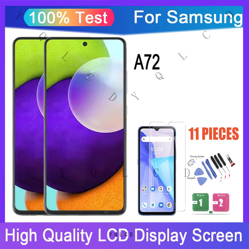 For Samsung Galaxy A72 4G SM-A725F LCD Touch Screen With Frame Replacement | Shopee Philippines