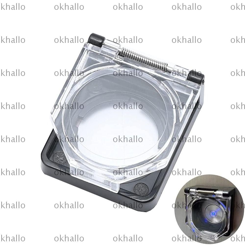 OKHALLO ⇥ Power Push Button Switch Cover, Plastic 22mm Protector ...