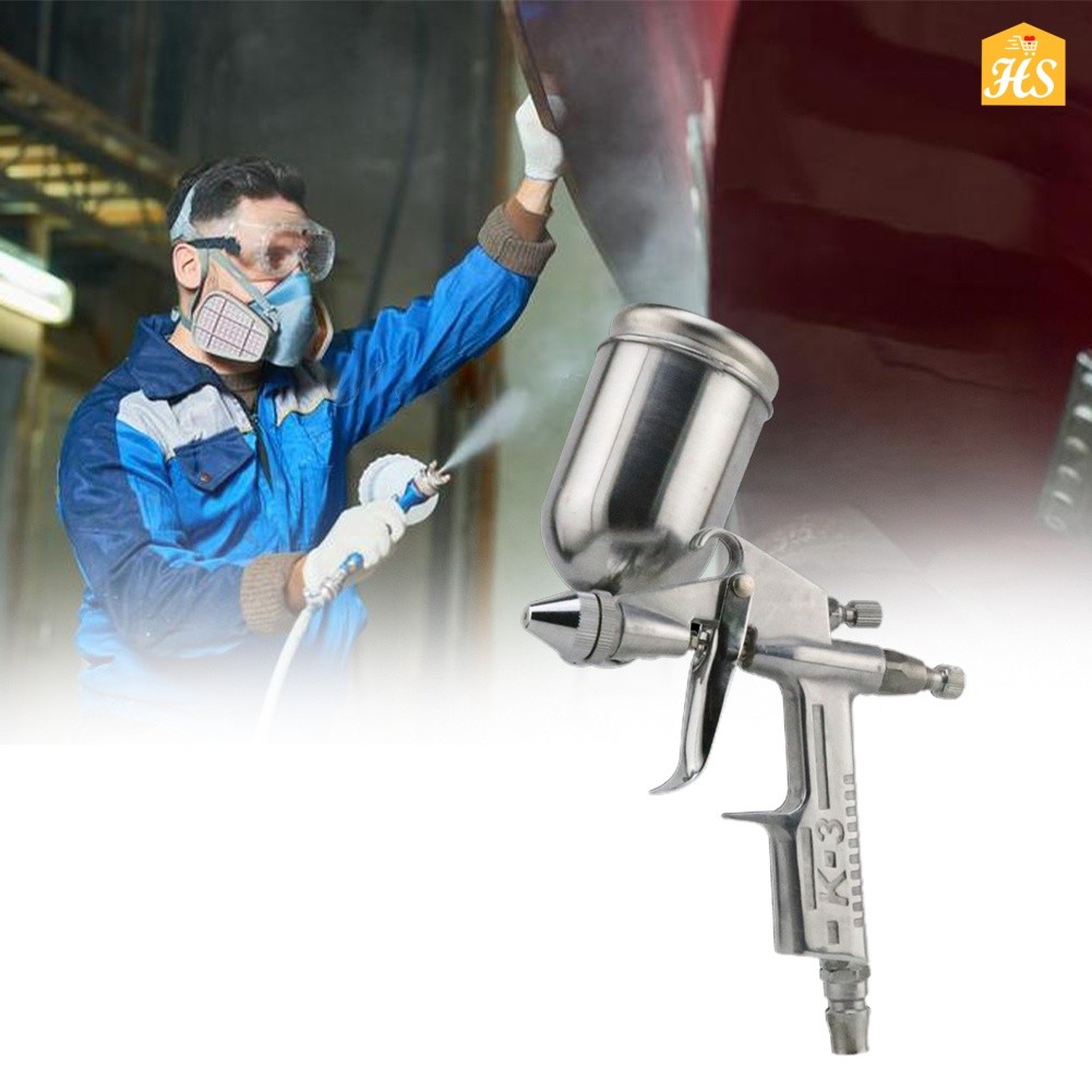 HS F3 125ml car spray gun for paint 1.0mm nozzle Spray Gun Sprayer Air ...