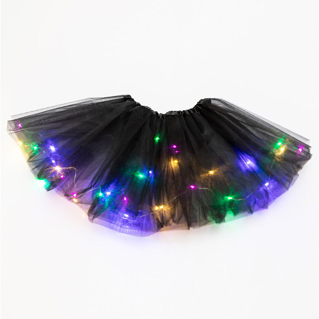 GG+Women's Princess Tutu Skirts LED Glowing Light Party Dancing ...