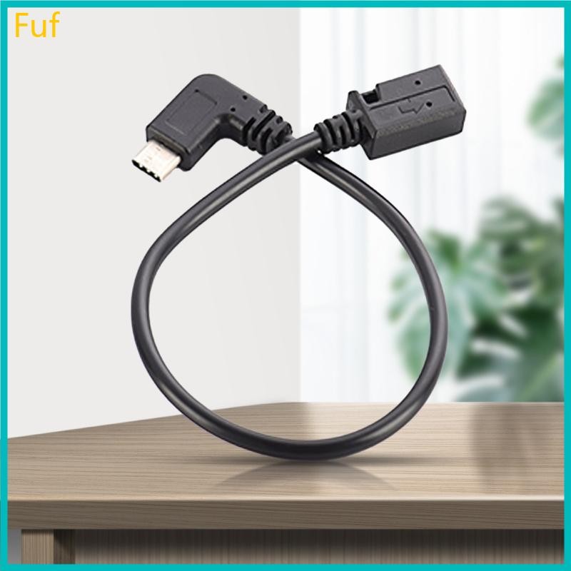 Fuf 90 Degree USB Type C to Mini USB Cable for Laptop Tablet Charging ...