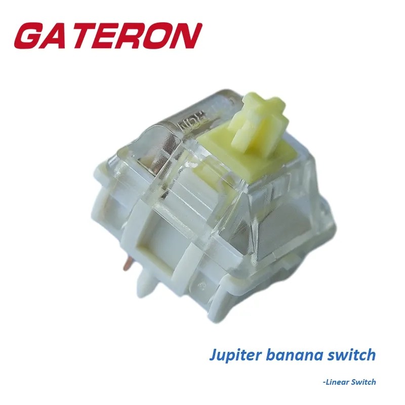 Gateron Jupiter Banana Switch Tactile 5Pin SMD RGB Pre Lubed Switches ...