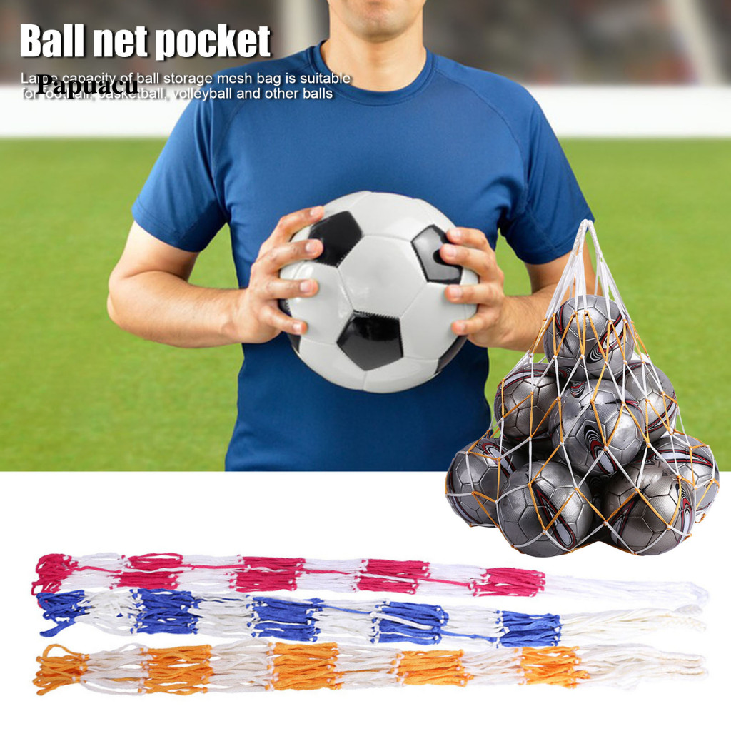 Pau_ Heavy-duty Mesh Ball Sack Deform-resistant Ball Bag Premium Extra ...