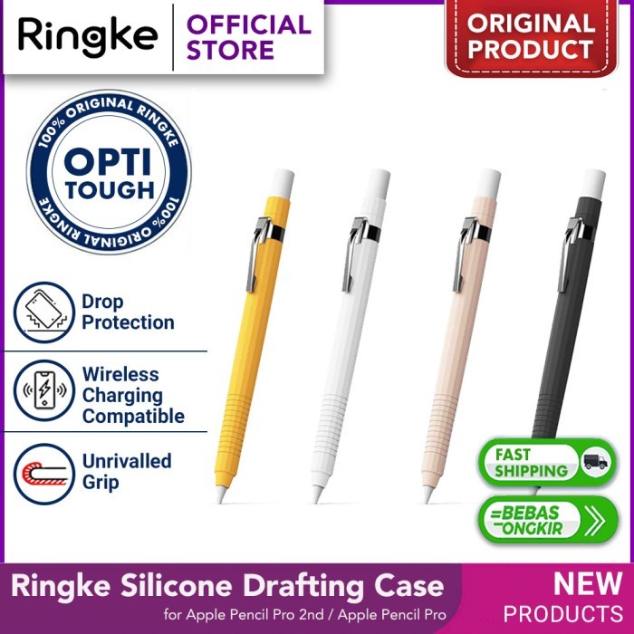 Ringke Apple Pencil Pro / 2nd Generation Case - Silicone Drafting ...