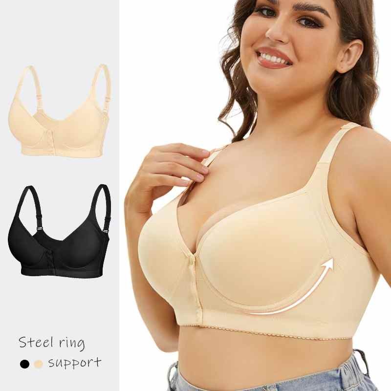 Big Size Bra 38-50 Cup B To G Plus Size Wired Bra Push Up Seamless Bra Woman Sport Bras Big Size ...