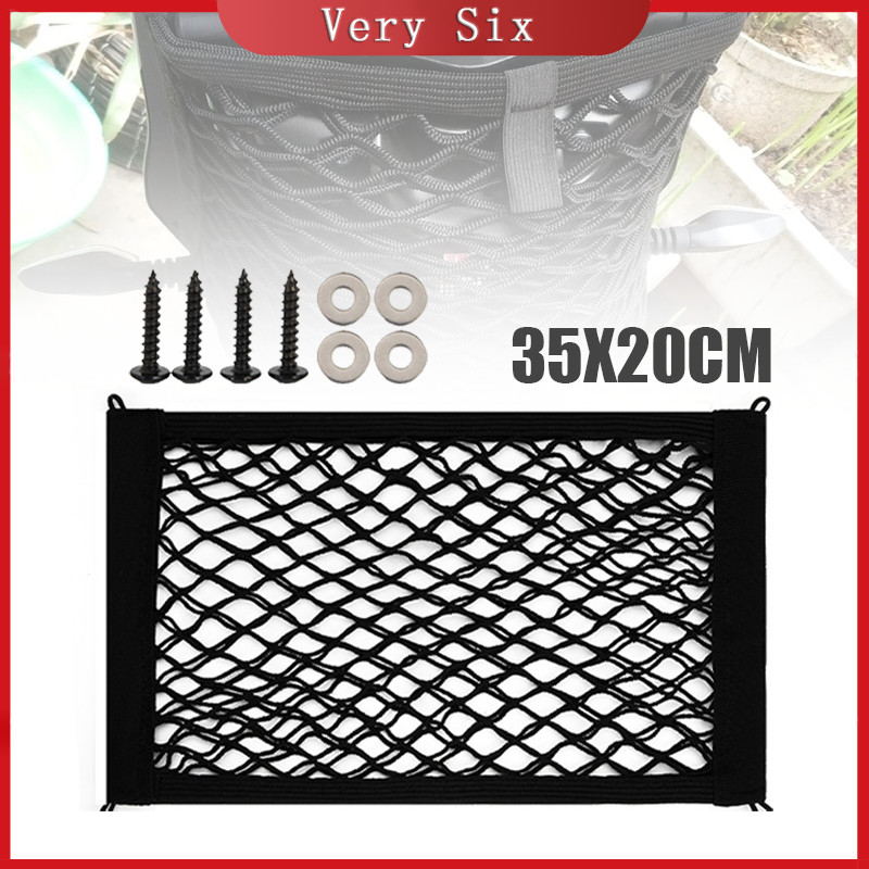 Motorcycle Bungee Cargo Net Double Layer Motorcycle Luggage Net Helmet ...