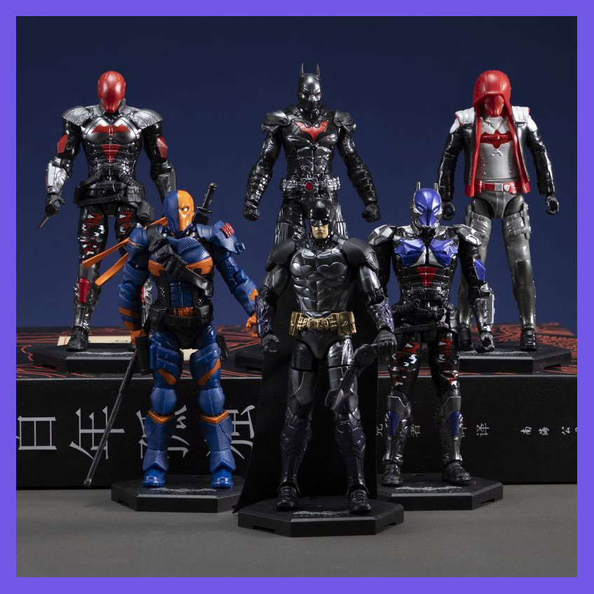 DC Justice League Batman Arkham Knight Series Blind Box Assembled ...