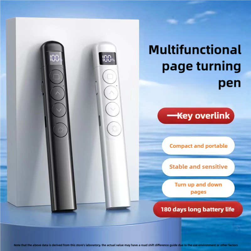 2.4GHz Laser Pointer Clicker for Powerpoint Presentation Laser Light ...