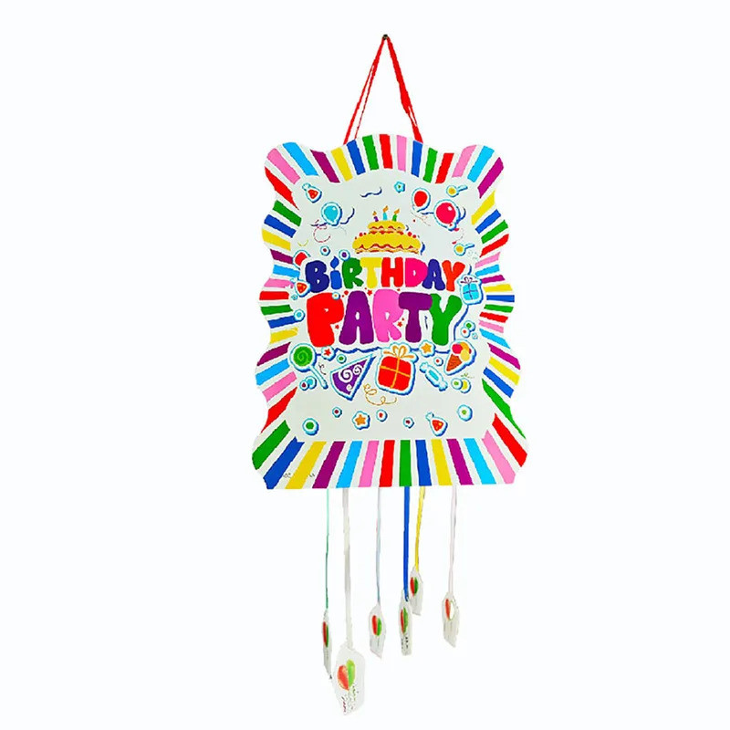 Happy Birthday Theme 1pcs/lot Pinata Decoration Kids Girls Favors Baby ...