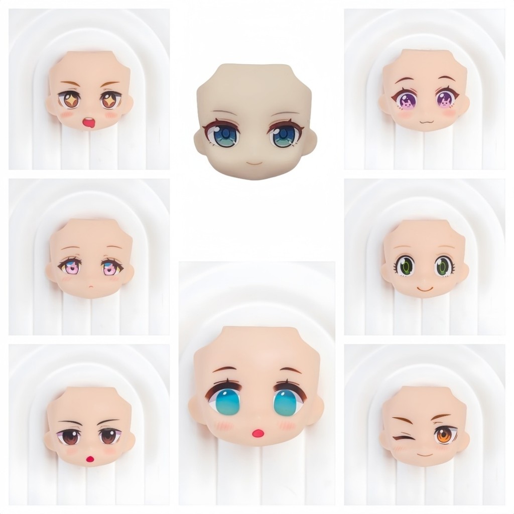 Nendoroid Replacement Face Shell with Makeup Baby Face Shell Universal ...