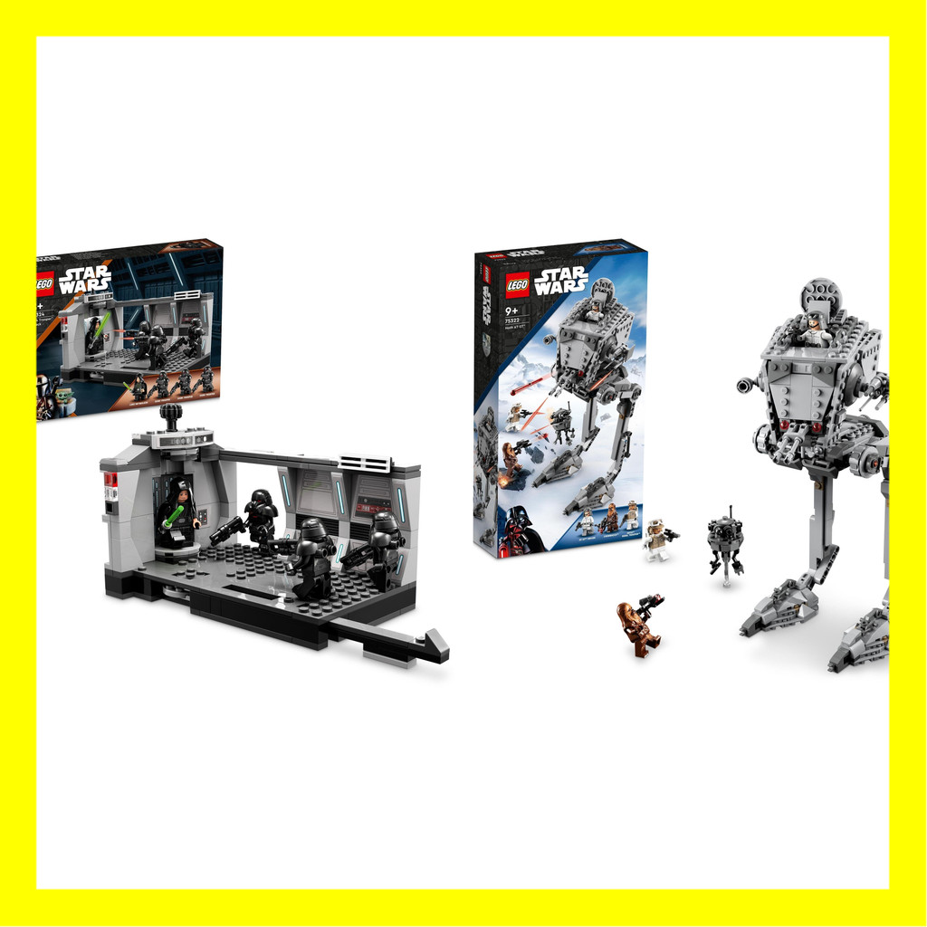 LEGO Star Wars AT-ST of Planet Hoth (TM) 75322 Toy Block Present Robot ...
