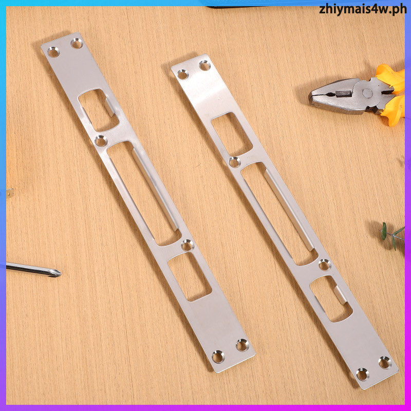 Door Frame Buckle Jamb Reinforcement Plate Handle Kick Stainless Steel ...