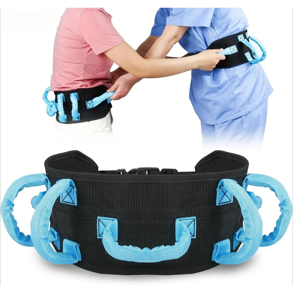 Gait Belt Transfer Belts for Lifting Seniors, Walking and Standing ...