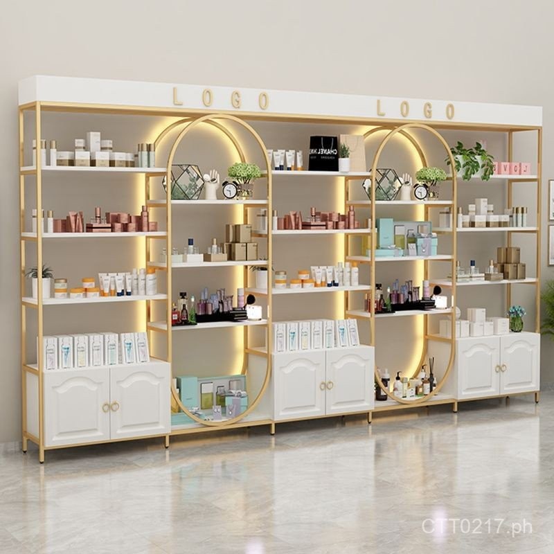 Product Display Stand Nail Live Streaming Hair Salon Storage Rack ...