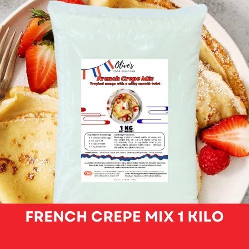 French Crepe Mix 1 Kilo (Olive's Food Solutions) | Shopee Philippines