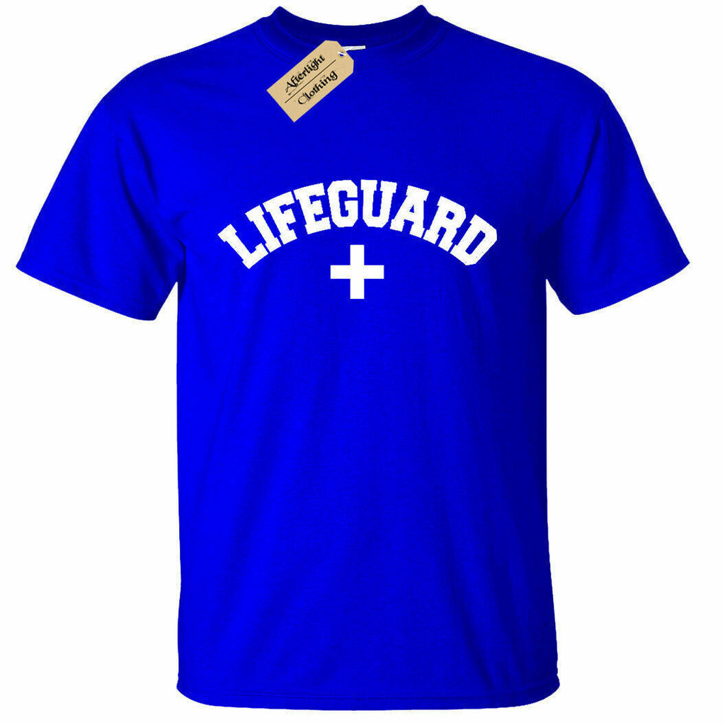 Mens Lifeguard T-Shirt Beach Summer Work Uniform | Shopee Philippines