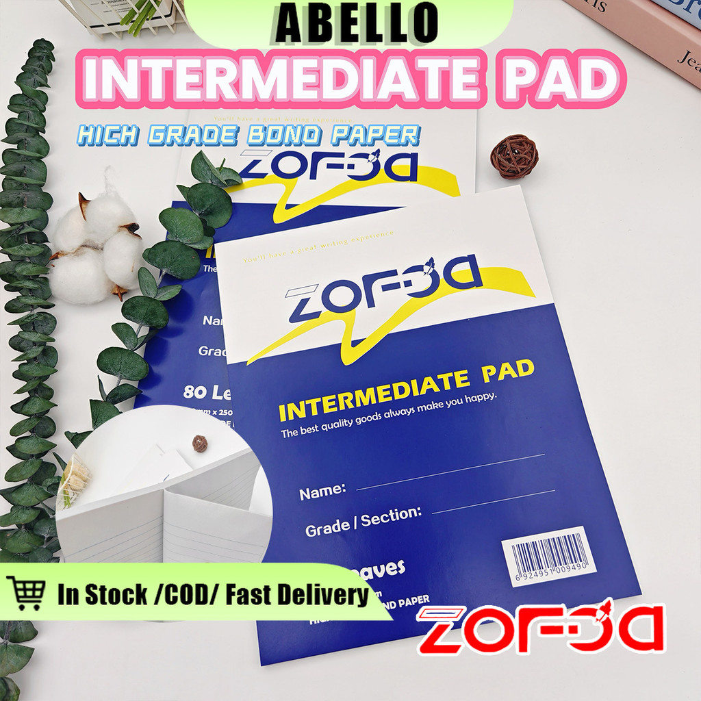 1Pcs Intermediate Pad Bond Paper 80 Leaves Writing Pad Paper 36 lines ...