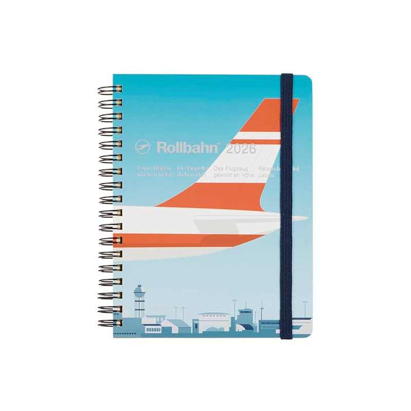 Delphonics 2026 Planner: L Size Rollbahn Diary with Monthly Schedule ...