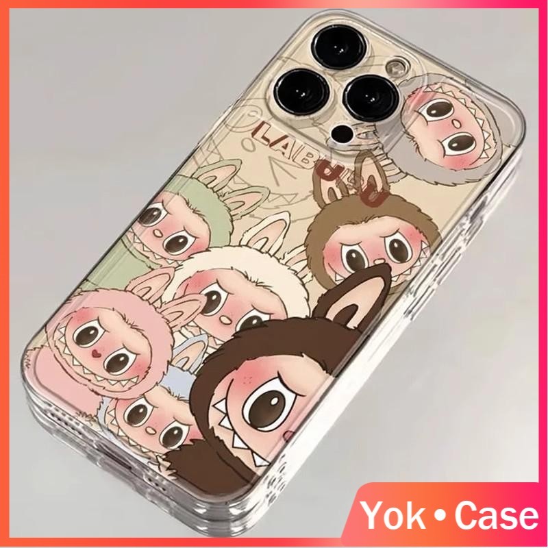 Labubu Case for iPhone 15 14 13 12 11 Pro Max X XR XSMax 8 7Plus Screen ...