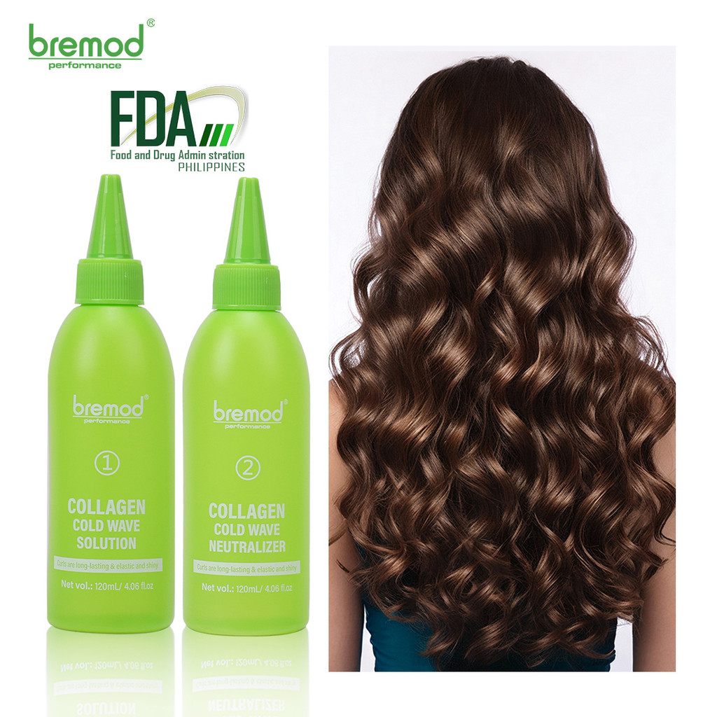 Bremod Collagen Cold Wave Hair Curling Curls Styling Fashionable Long ...