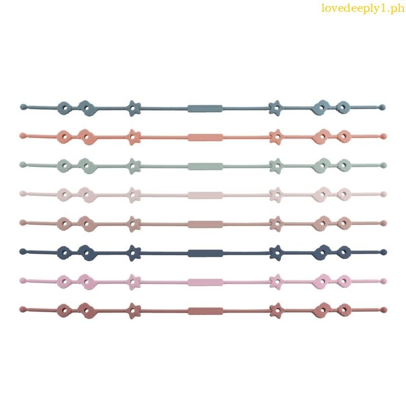 Love Bottle Harness Straps Baby Pacifier Teether Straps for Stroller ...