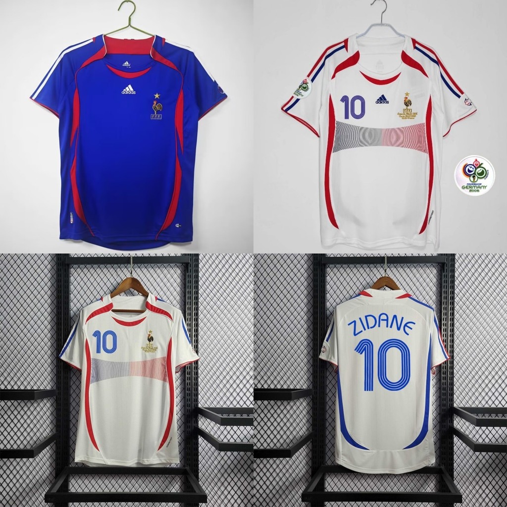 Retro 2006 World Cup France Home Away Jersey | Shopee Philippines
