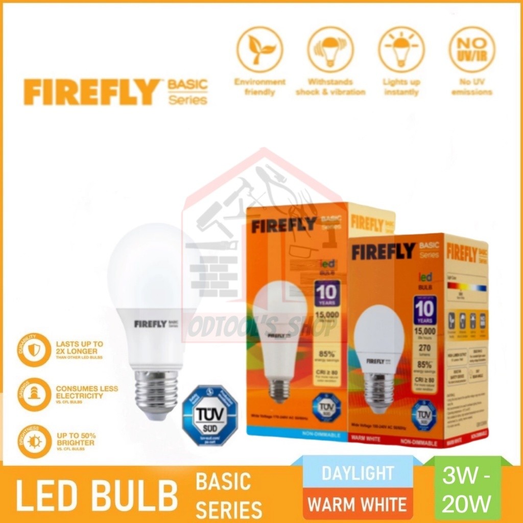 Firefly LED Bulb20w 3w, 5w, 7w, 9w, 11w, 13W, 15W, 18W 20w (Daylight ...