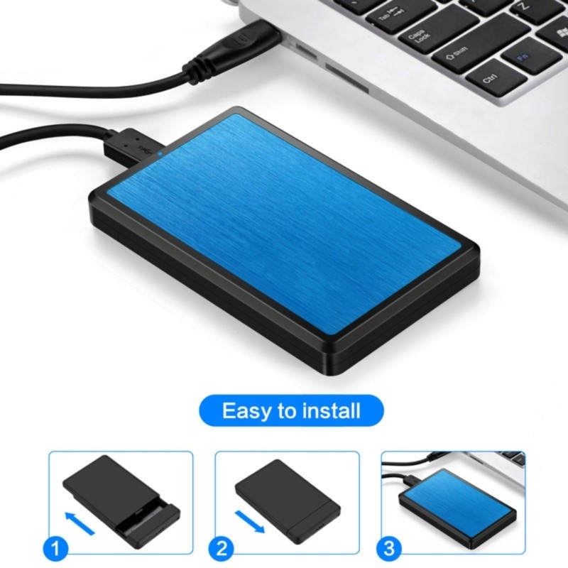 R* 2 5inch External Hard Drive Enclosure 5Gbps Transfer SSD HDD Case ...