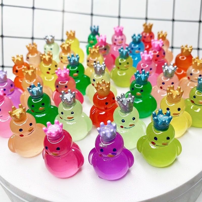 10/20PCS Mini Honey Snow Ice City miniatures for children - Luminous ...