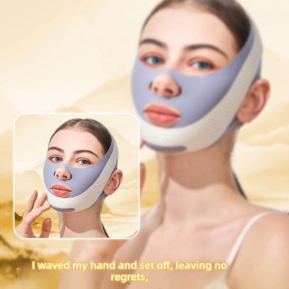 Small V Face Mask Lift And Tighten Double Chin V Face Bandage Sleeping ...