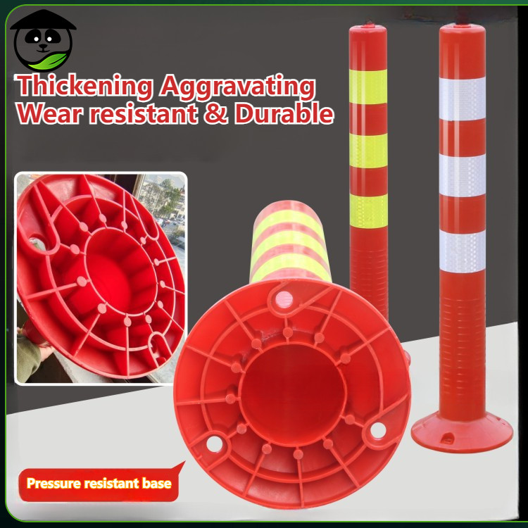 68cm Thickening Plastic Warning Post Safety Traffic Cone Safety Barrier ...